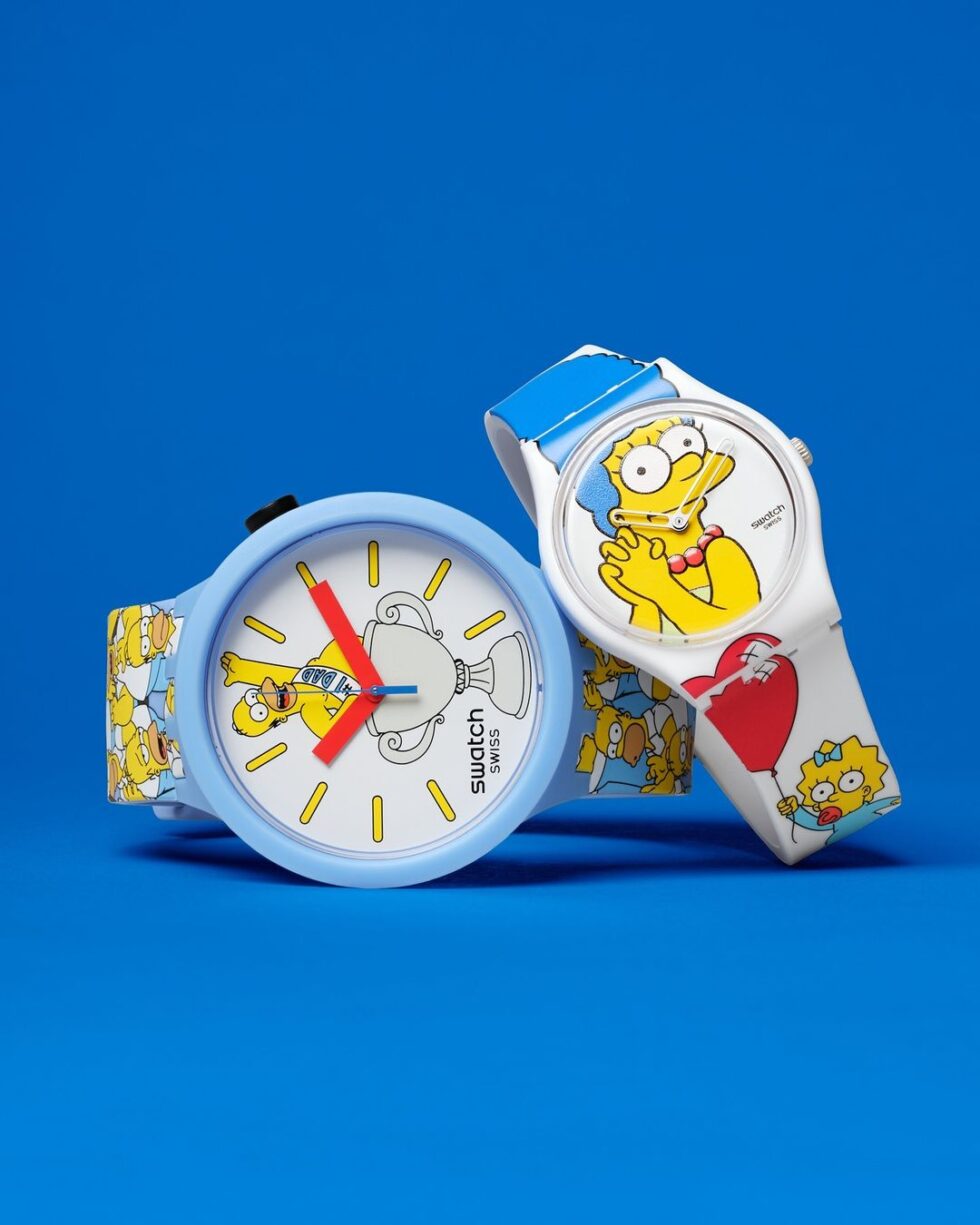 Celebra el Día de las Madres y del Padre con Los Simpson y Swatch ...