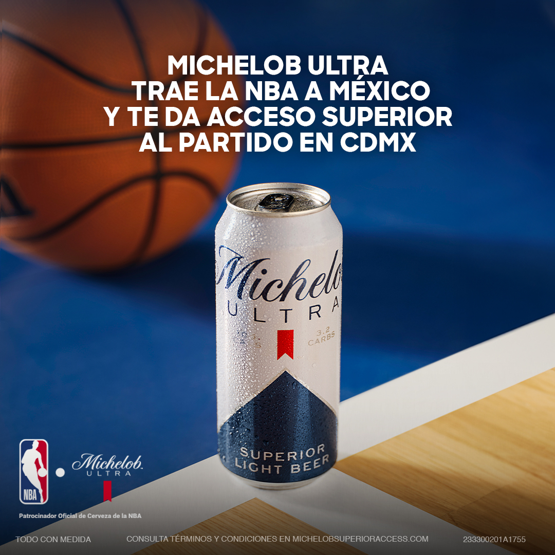 Michelob Ultra trae a México la NBA - Viernes magazine